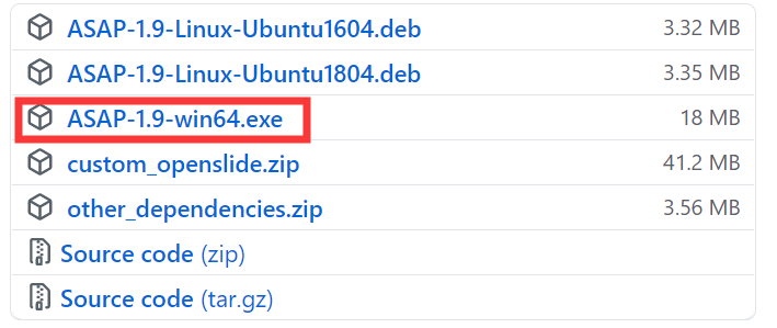 windows安装ASAP（ Automated Slide Analysis Platform）【实测成功】_windows 安装asap ...