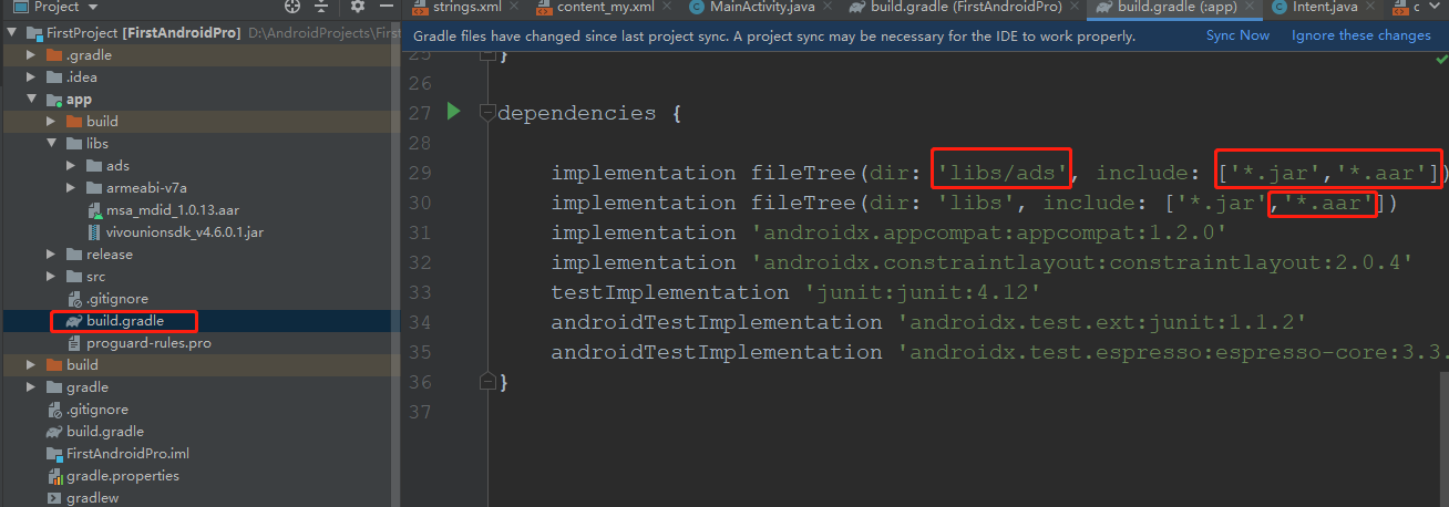 AndroidStudio如何引入第三方jar包，aar包，so文件，并保留指定类型的so库_implementation 指定android so-CSDN博客