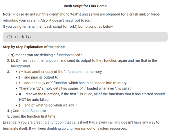 2021-03-11 Android 让系统崩溃卡死的方法-Fork炸弹_让安卓手机瘫痪的代码-CSDN博客