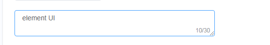 Vue elementUI 中显示文本框输入字数，已输入字数，两种方式_elementui文本框显示输入的字数-CSDN博客
