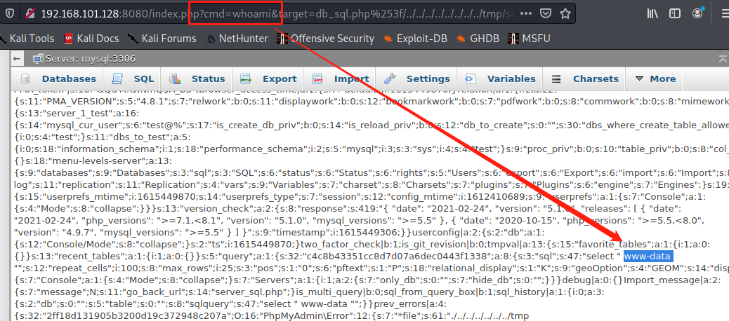 PhpMyAdmin4.8.1文件包含漏洞分析及复现利用(CVE-2018-12613)_%253f url二次编码-CSDN博客