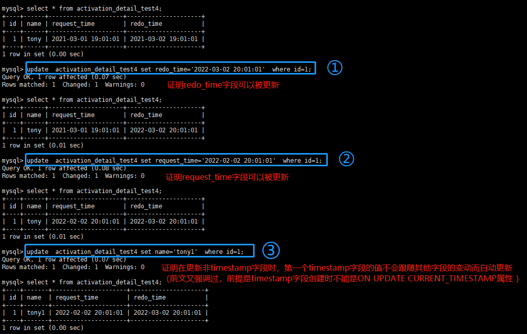 Mysql使用timestamp的巨坑与解决方案!不建议大家使用timestamp,建议使用datetime(很重要,好文章!!)timestamp Null Default Null Csdn博客