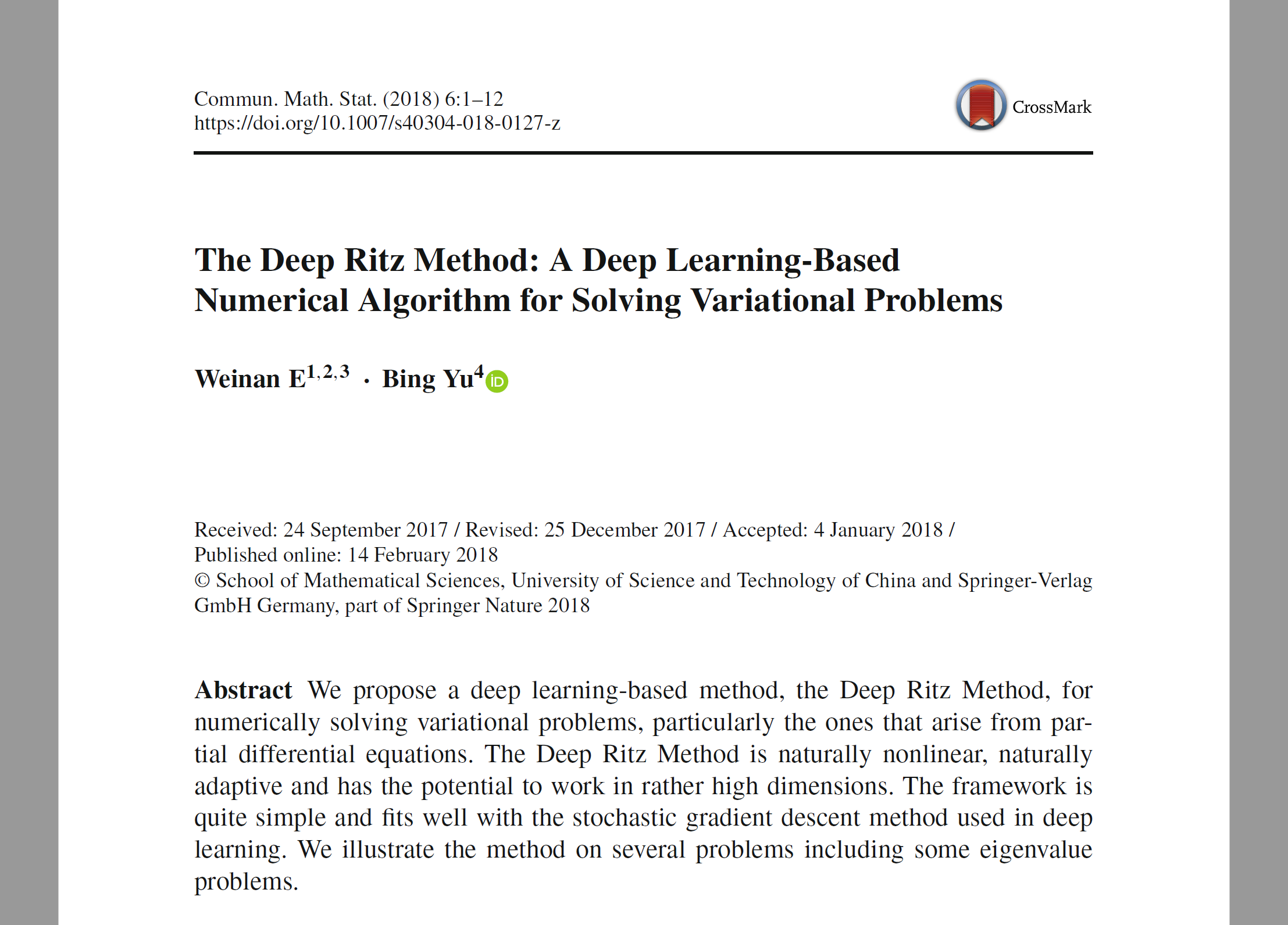 pytorch的深度Ritz方法入门_deep ritz-CSDN博客