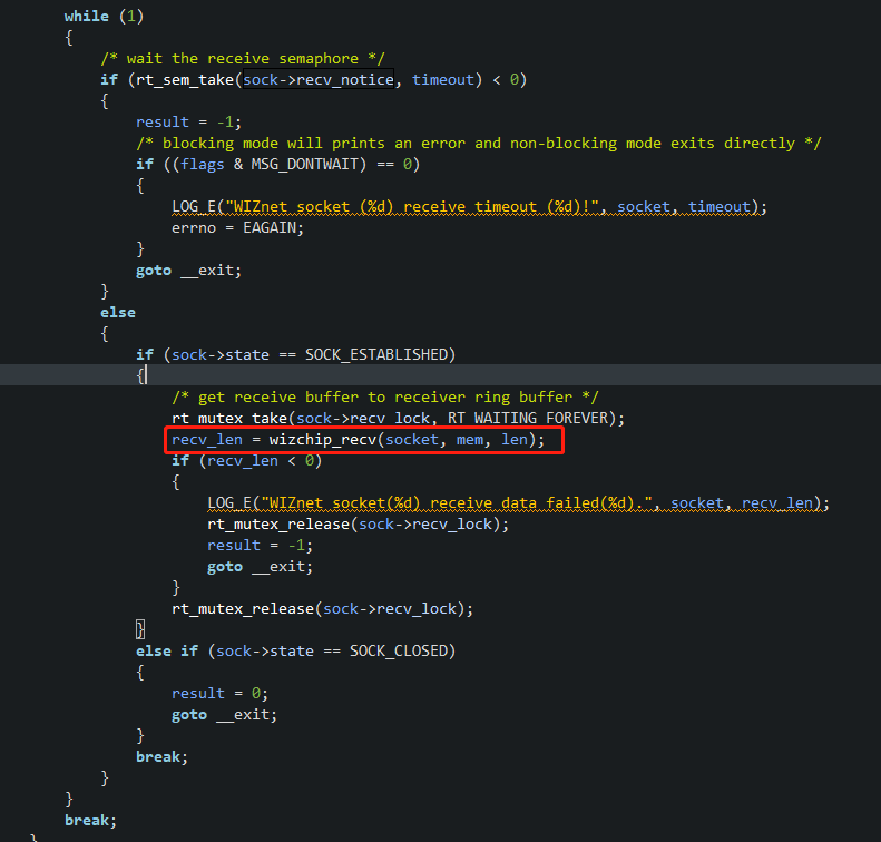 RT Thread系统下W5500芯片TCP通信，连续接收两条数据卡死问题_rt-thread w5500 问题-CSDN博客