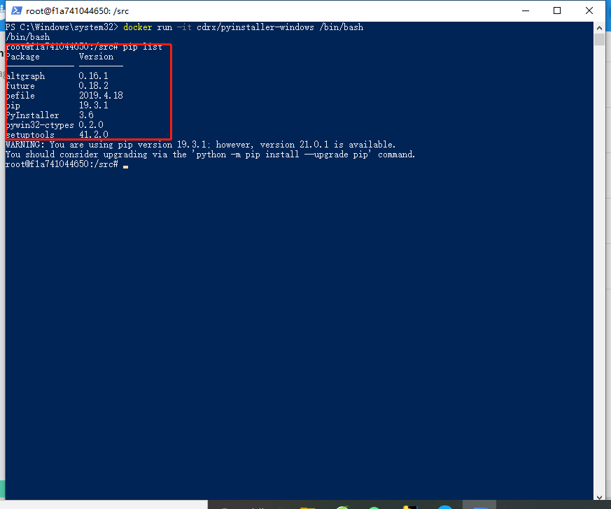 python-打包exe-pyinstaller+docker-解决文件过大以及各类打包失败问题_docker打包python应用pyinstaller_黄豆Jiang的博客-CSDN博客