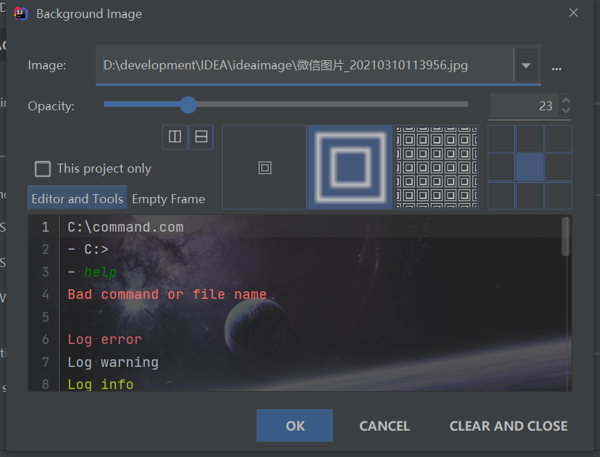 IDEA2020.3设置图片背景_idea设置里背景图片无法使用-CSDN博客