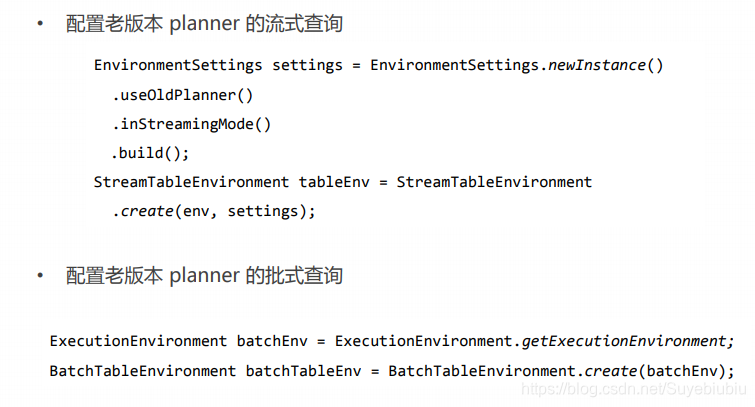 422 Flink 流处理框架 Table Api 与 Sql 基本程序结构(创建表环境在 Catalog 中注册表)streamtableenvironment Tableenv