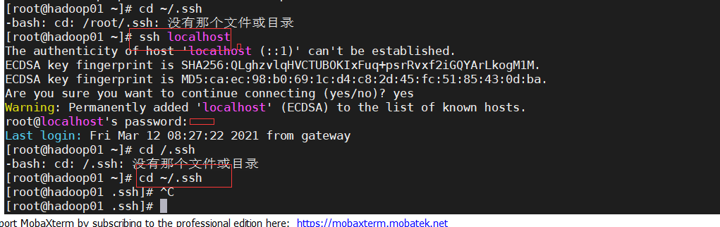 -bash: cd: /.ssh: 没有那个文件或目录_bash: cd: ..ssh : 没有那个文件或目录-CSDN博客