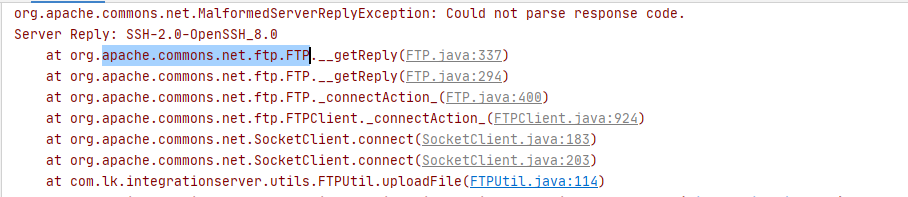记ftp链接server Reply Ssh 20 Openssh80 Csdn博客 7727