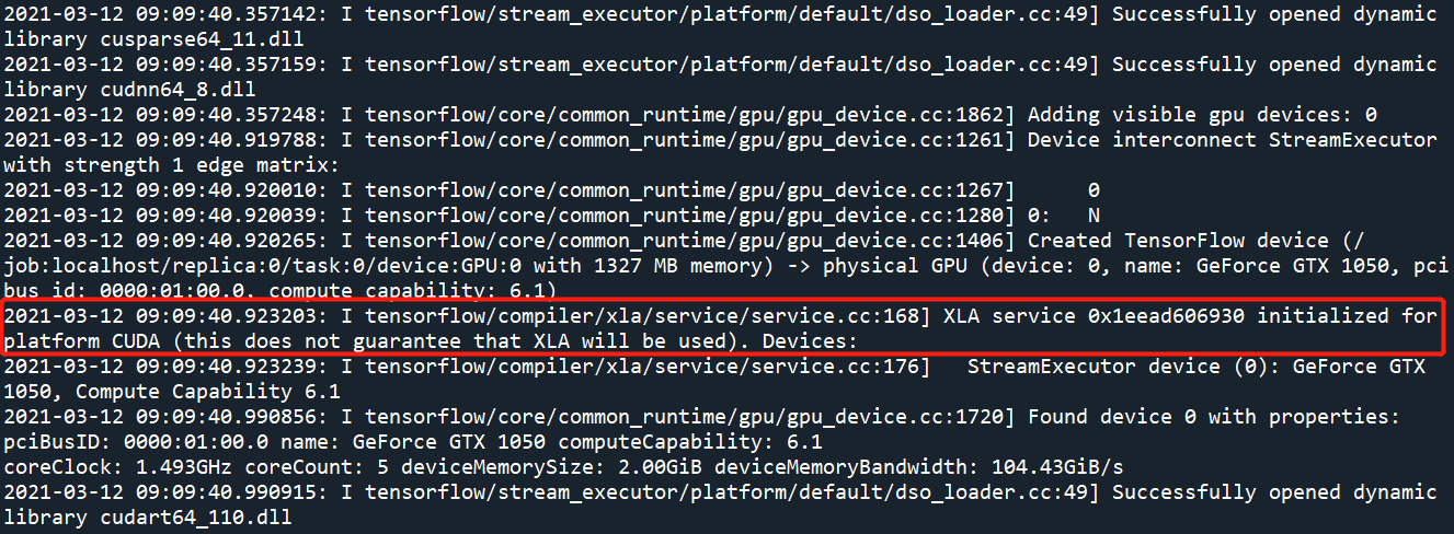 解决：Not creating XLA devices, tf_xla_enable_xla_devices not set-CSDN博客