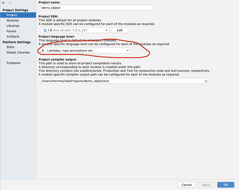 解决IDEA报错：Lambda expressions are not supported at language level‘6‘_underscores in literals are ...