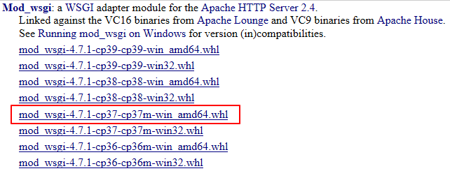 Windows环境下：python + mod_wsgi + apache 部署flask应用程序_python flask 配置了虚拟环境venv 怎么在apache上部署-CSDN博客