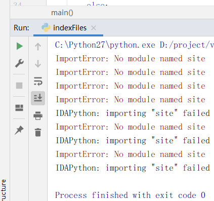idapython: importing “site“ failed报错的解决方案_idapython importing site failed_快乐学代码的博客-CSDN博客