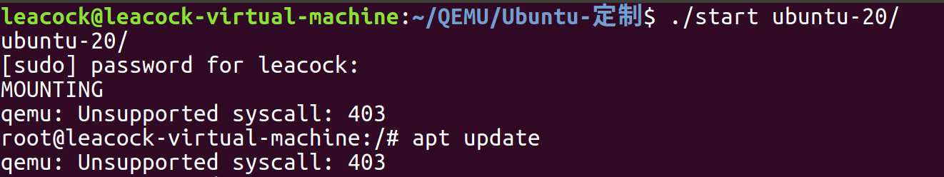 从0开始使用QEMU模拟ARM开发环境之定制Ubuntu rootfs（根文件系统）_qemu-arm-static命令使用-CSDN博客