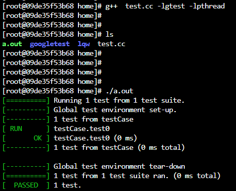 gtest与gmock的安装与使用_docker环境中安装gtest-CSDN博客