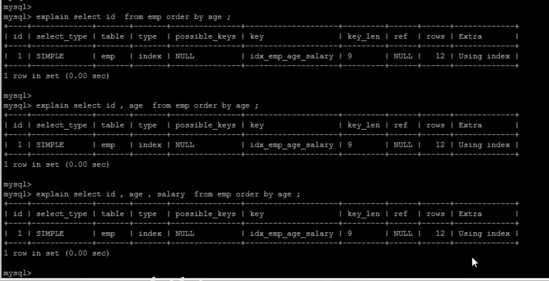 SQL优化—— 优化order by语句 || Filesort 的优化_fielsort如何优化-CSDN博客
