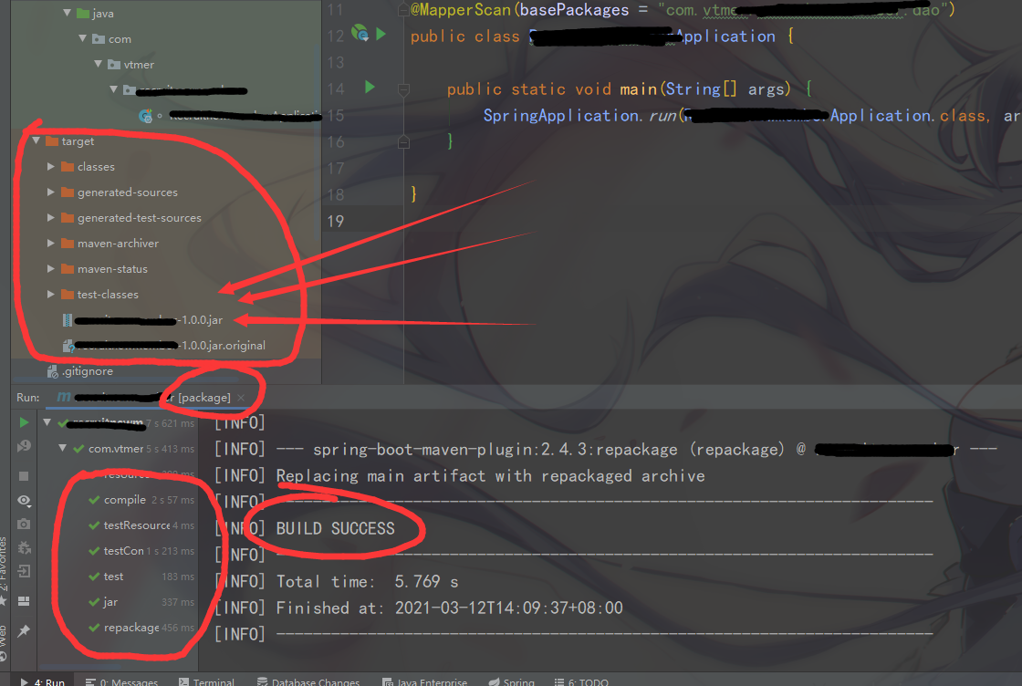 解决Springboot项目在idea中能正常使用，但打包后无法运行的情况_java 在idea正常,打包后却无法实例化-CSDN博客