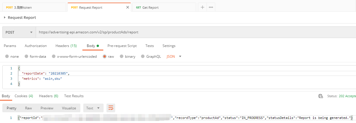 对接亚马逊 ads api( Amazon Advertising API) 第三章：对接 Sponsored Products_amazon advertiser api店铺 ...