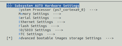 petalinux工程配置项详解_petalinux 2022 kernel autoconfig选项不见了-CSDN博客