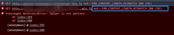解决线上项目突然出现net::ERR_CONTENT_LENGTH_MISMATCH 200的问题_net error content length mismatch 200-CSDN博客
