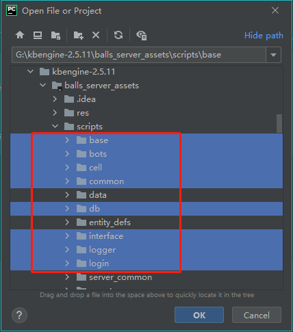 PyCharm配置KBEngine，解决代码提示冲突、配置命令，超详细_pycharm kbengine-CSDN博客