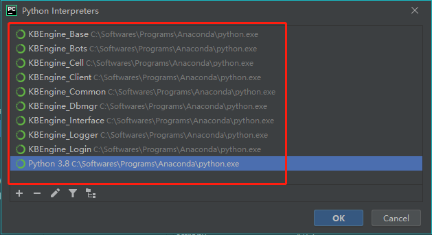 PyCharm配置KBEngine，解决代码提示冲突、配置命令，超详细_pycharm kbengine-CSDN博客