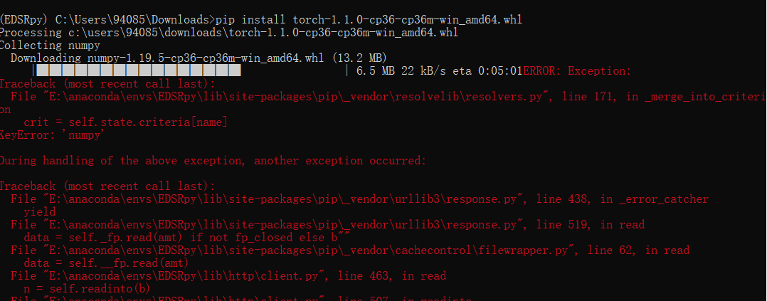 EDSR-pytorch复现anaconda环境配置_edsr复现-CSDN博客