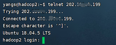 Ubuntu中telnet 127.0.0.1时Unable to connect to remote host: Connection ...