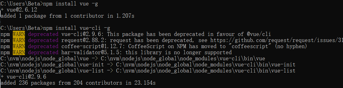 nvm安装配置/node安装配置/vue项目初始化-CSDN博客