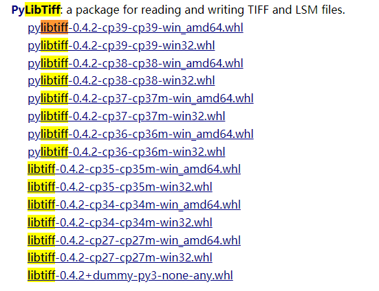 Anaconda安装libtiff包出现问题， No module named ‘libtiff‘_下载libtiff报错-CSDN博客