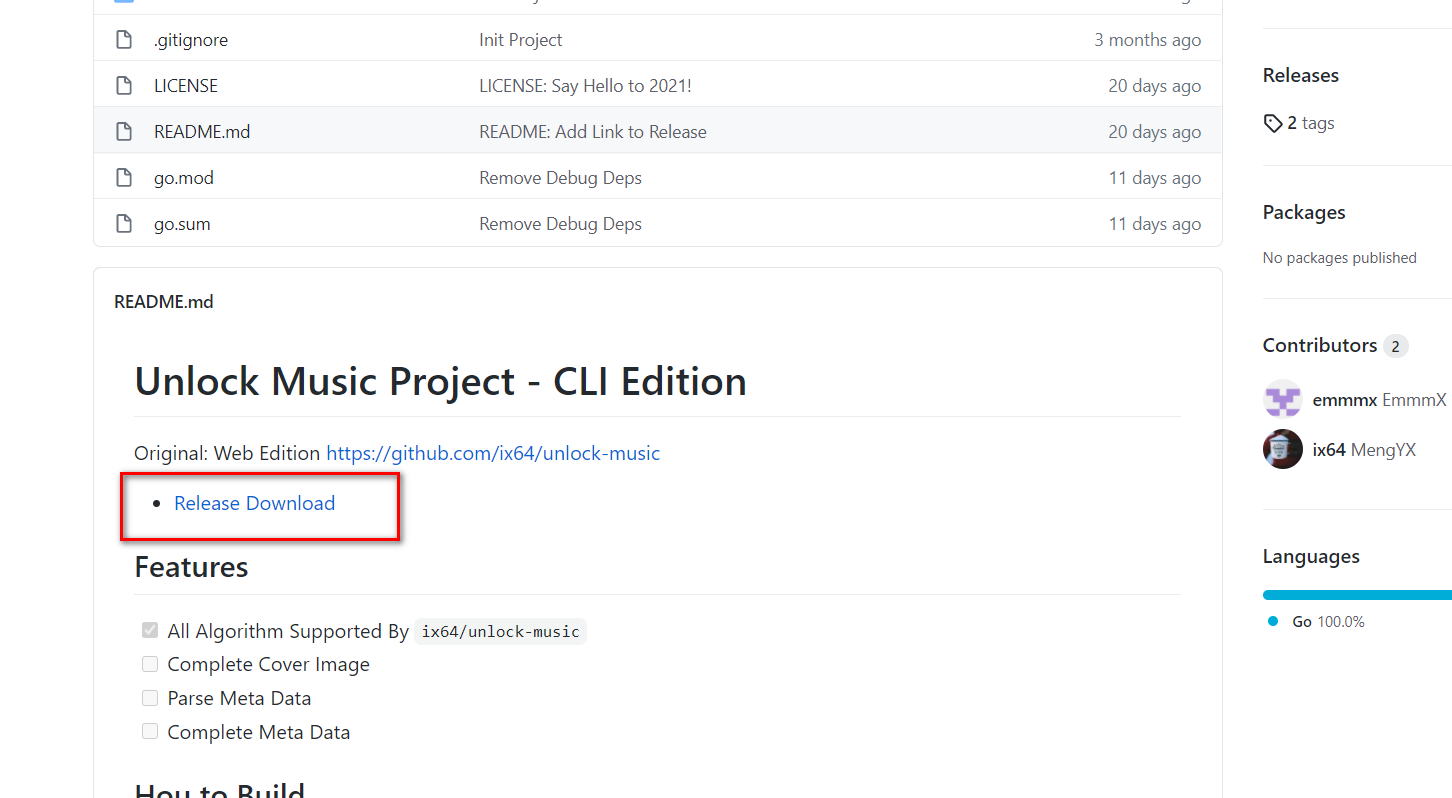 【分享】unlock music解锁音乐项目CLI版本-CSDN博客