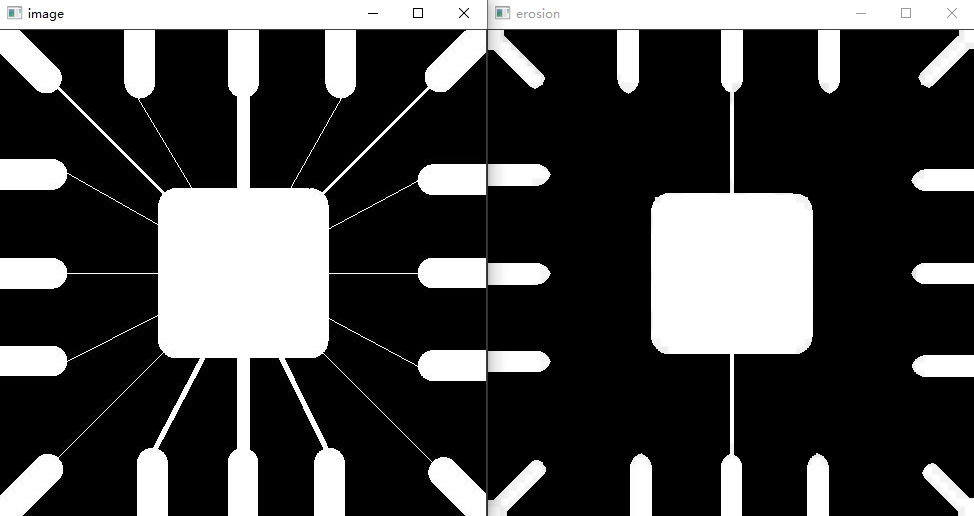 Python图像处理（八）——形态学运算之图像腐蚀与图像膨胀形态学处理中腐蚀与膨胀公式 Csdn博客 
