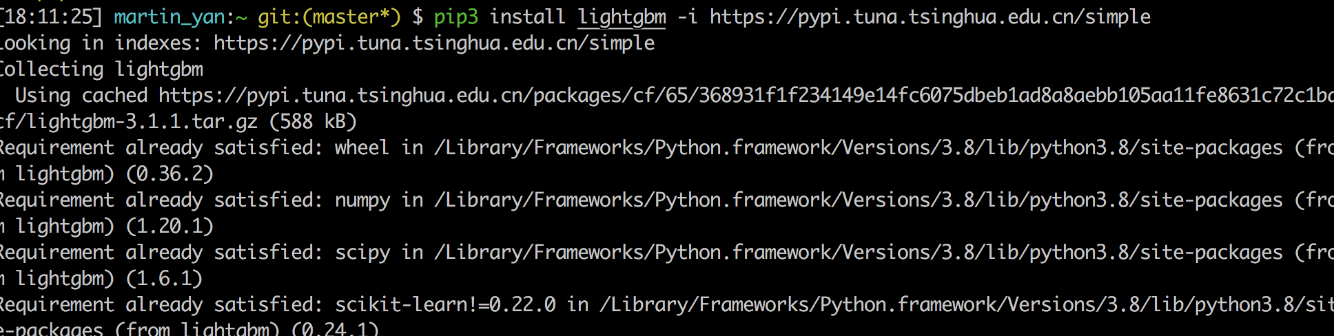 pip 安装LightGBM包报错 ‘ModuleNotFoundError: No module named ‘wheel‘’-CSDN博客