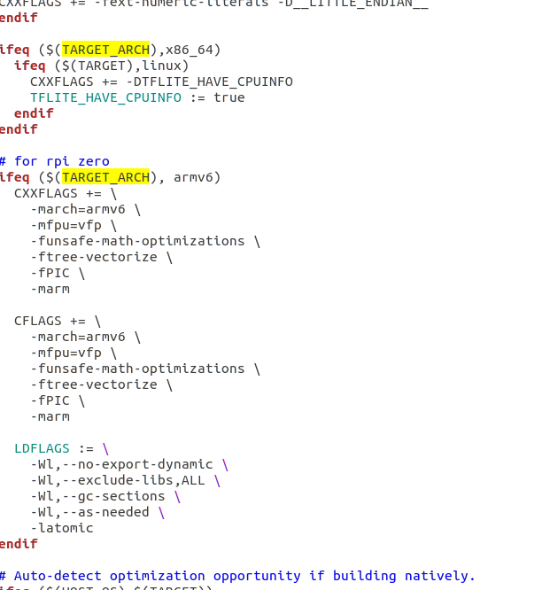 X86_64 Ubuntu为树莓派zero(armv6)交叉编译tensorflow-lite_tensorflow lite交叉编译-CSDN博客