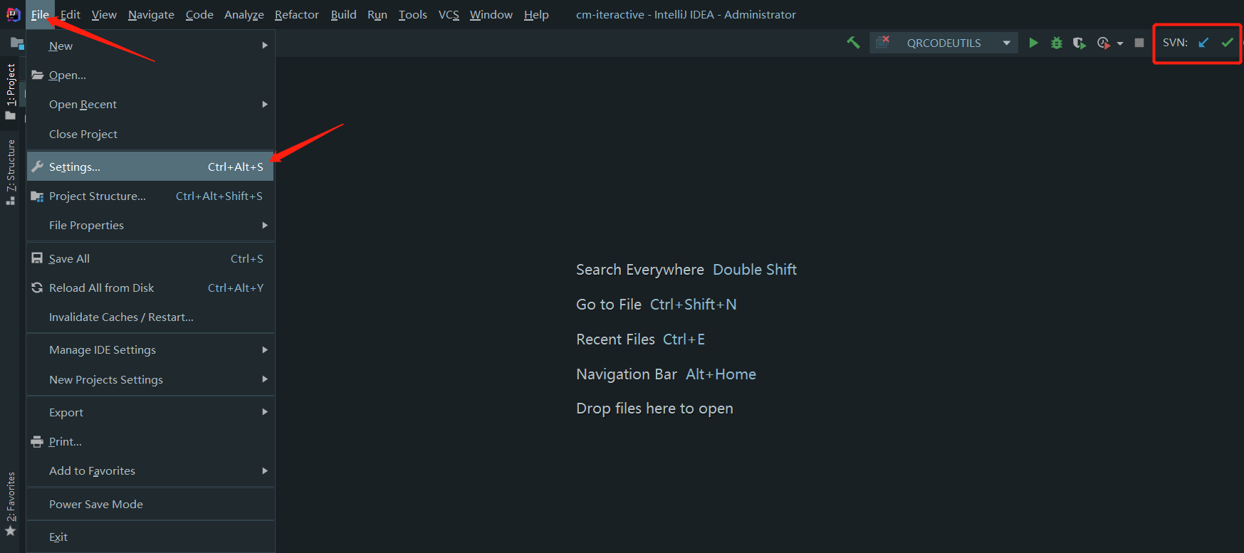IntelliJ IDEA关闭SVN按钮或者图标（如何取消SVN按钮或者SVN图标的解决方案）-CSDN博客