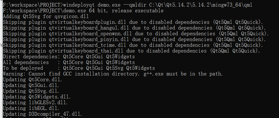 【QT】打包程序的方法 windeployqt（避开无法找到程序输入点的错误）_windeployqt打包问题-CSDN博客