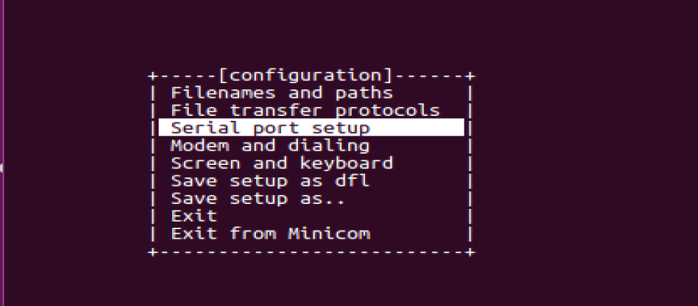 在ubuntu中使用minicom接收外设的数据_minicom接收文件位置-CSDN博客