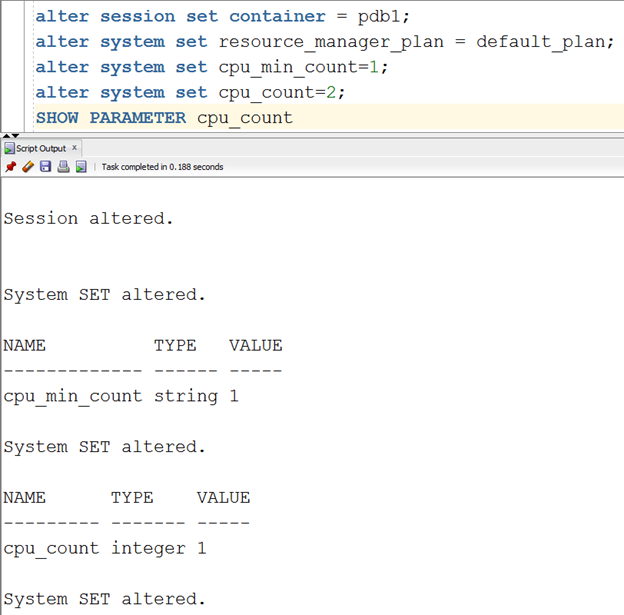 oracle数据库常用命令四（PDB内存和CPU设置）_alter session set-CSDN博客