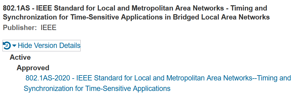 IEEE 1588和IEEE 802.1AS的版本和关系_ieee 1588-2008有几个版本-CSDN博客