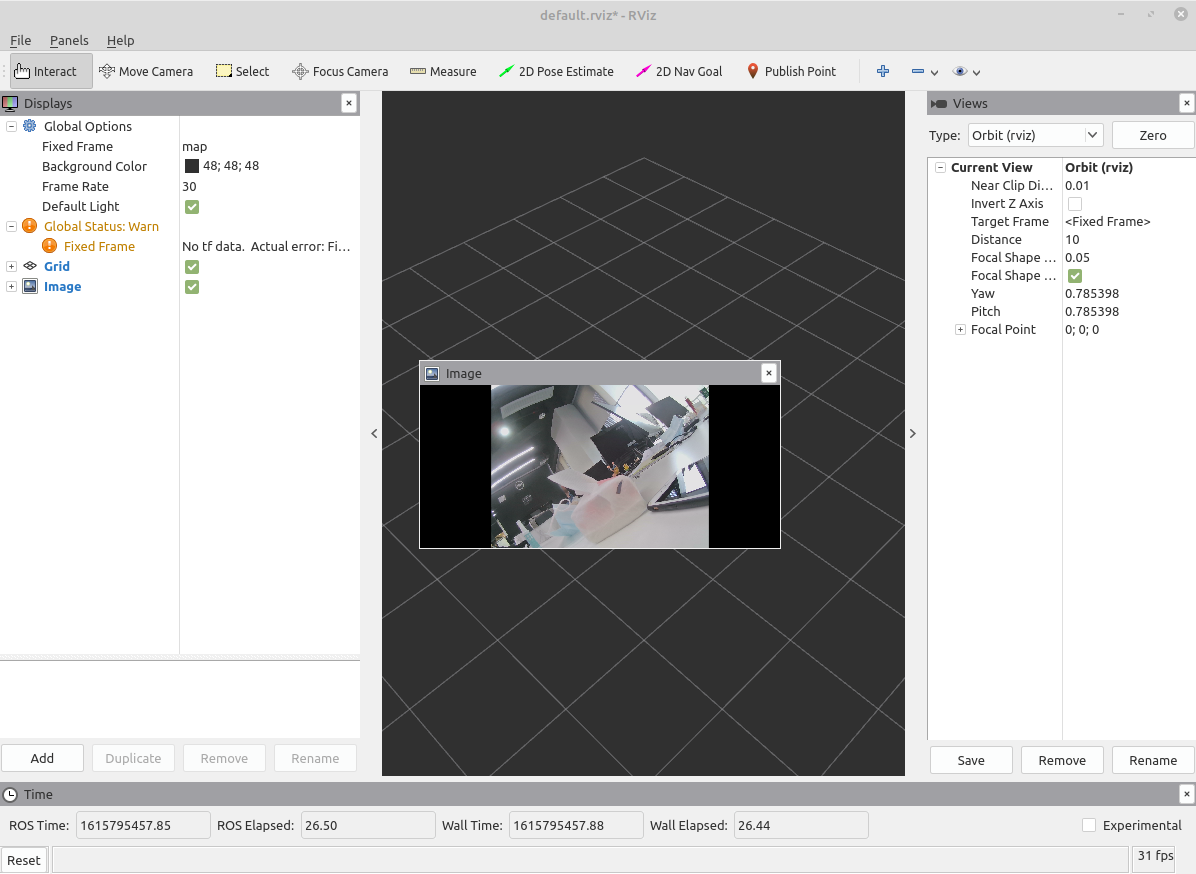 ROS调用本地摄像头数据并在rviz里显示_服务器运行ros,本地显示rviz-CSDN博客