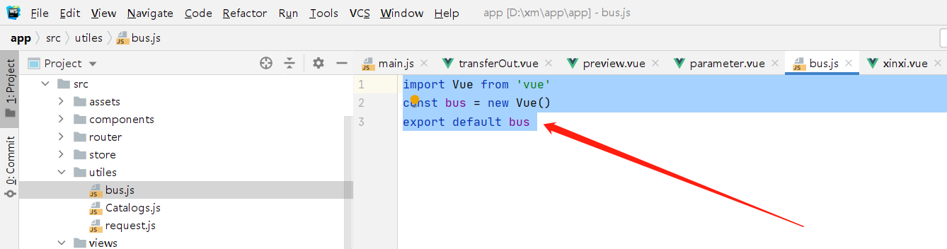 Vue中的发射事件:this.$bus.$emit与监听事件:this.$bus.$on-CSDN博客