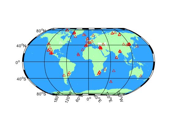 m_map包 绘制世界地图并投点（matlab）_matlab m-map地图投影-CSDN博客