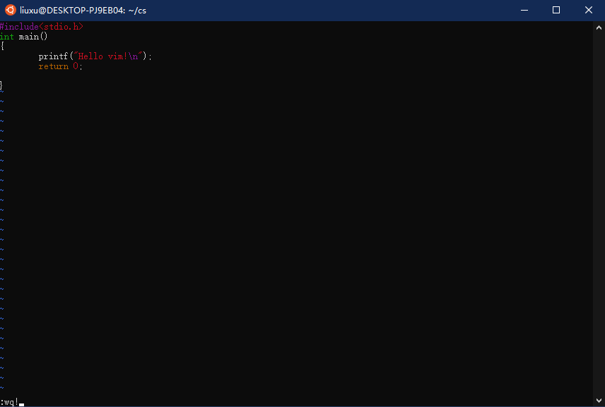 linux的vi/vim编译器的使用_vi编译器-CSDN博客
