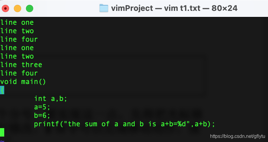 Vim使用技巧1 “”重复指令功能vim重复上一命令 Csdn博客