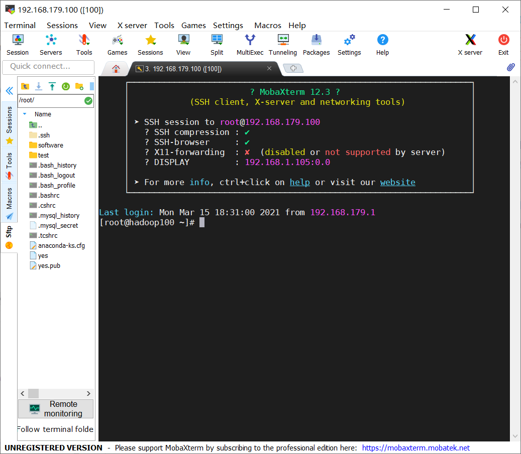 CentOS 7的安装和MobaXterm连接CentOS 7_mobaxterm的reboot在哪-CSDN博客