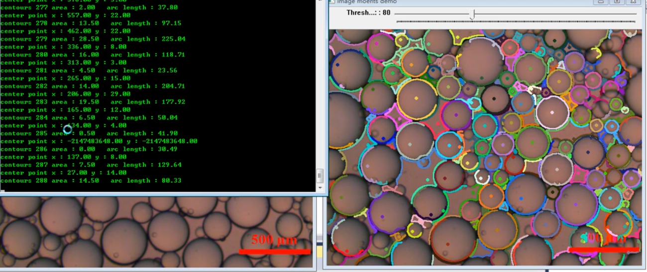 OpenCV-学习历程31 - 图像矩（Image Moments）(计算图像中某一特征进行度量-中心位置，直径，圆心等)_HarwardWu ...