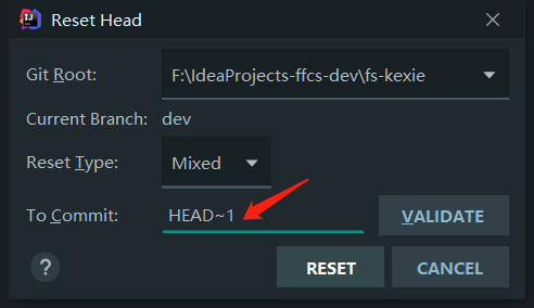 Intellij IDEA git commit（提交）后未push（推送），如何撤回提交？_idea删除待push-CSDN博客