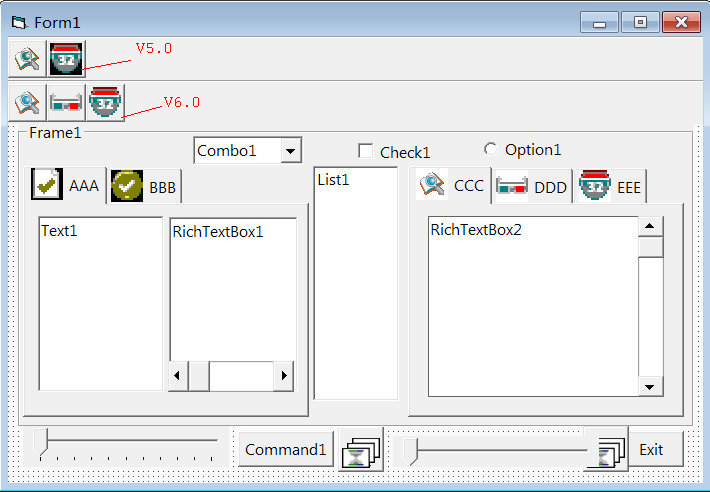 VB6程序实现XP或者WIN7风格_vb6 纯代码 美化-CSDN博客