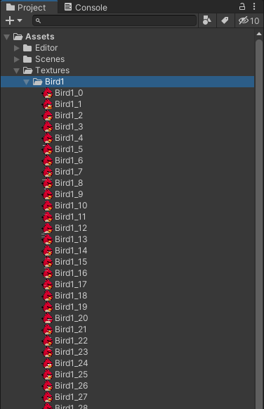 【游戏开发工具】Unity将Slice分割后的Sprite图分离成多张小图单独保存成文件（关键字：SplitTexture ...
