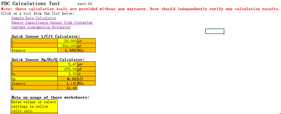 电容传感器FDC2214计算工具FDC_Tools-development5的使用_fdc2214 算法-CSDN博客